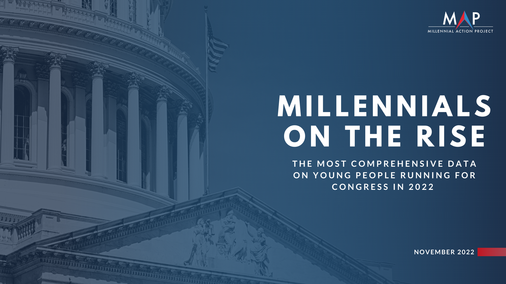 MILLENNIAL ACTION PROJECT RELEASES REPORT ON YOUNG PEOPLE RUNNING FOR ...